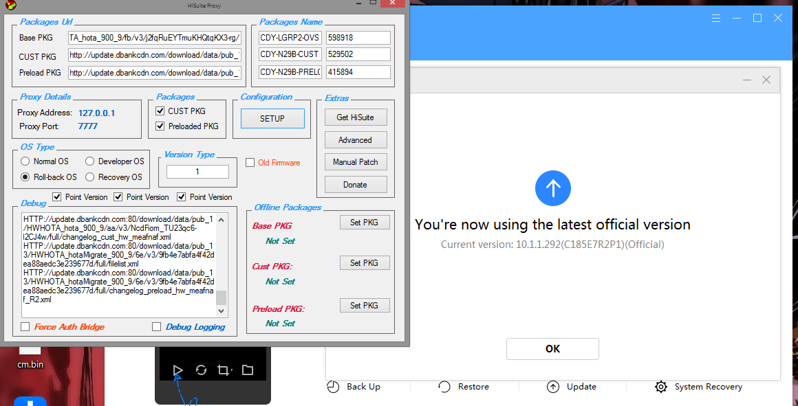 Downgrade problem · Issue #168 · ProfessorJTJ/HISuite-Proxy · GitHub
