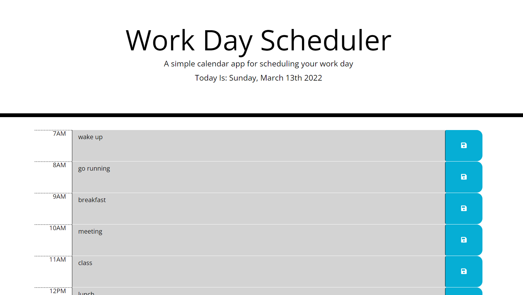 GitHub - KLong75/daily-calendar