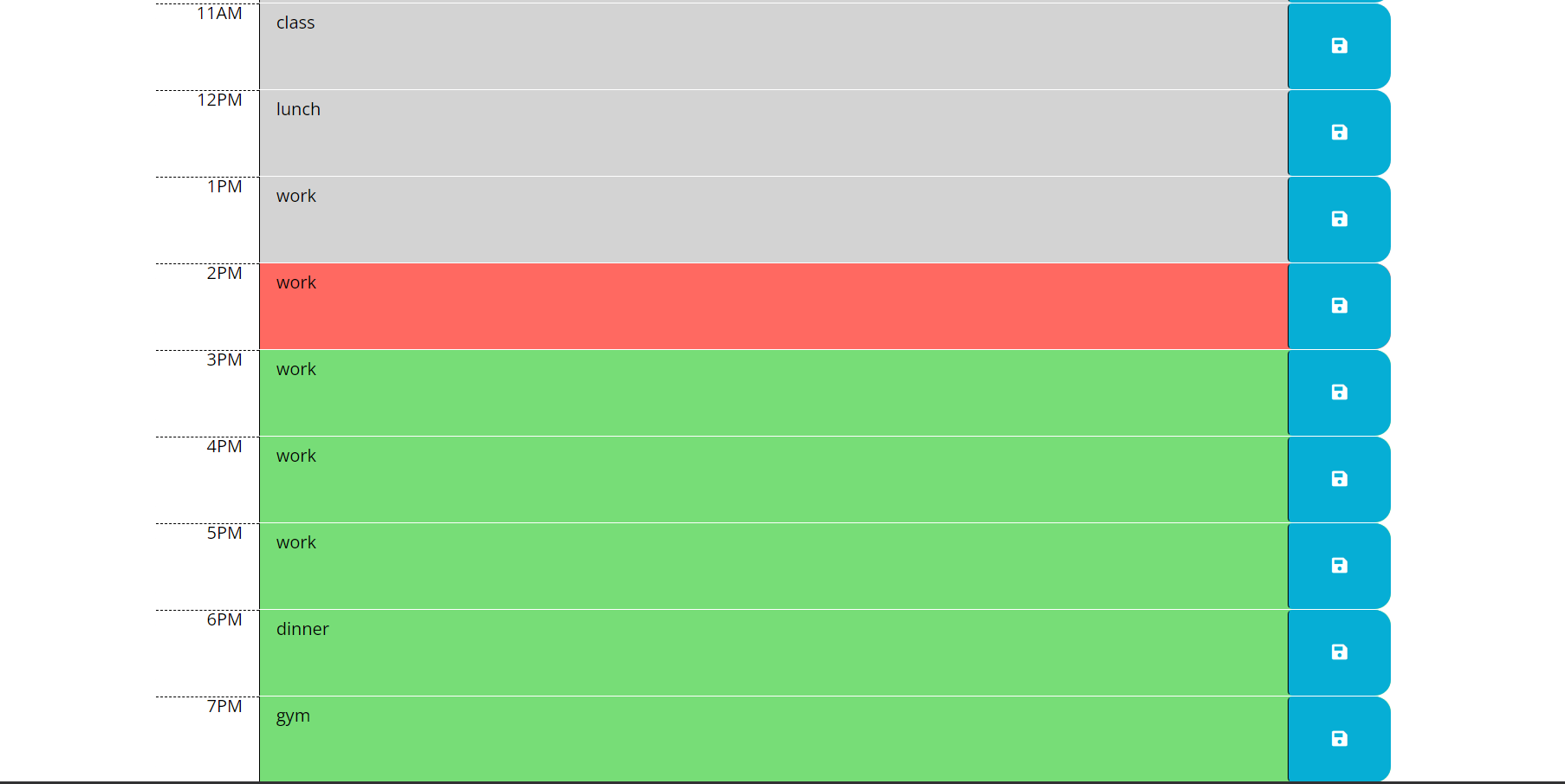 GitHub - KLong75/daily-calendar