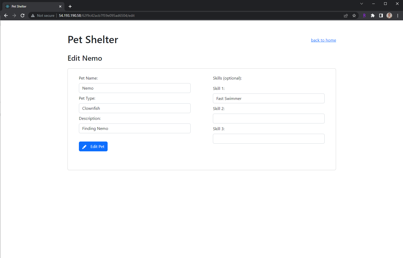 GitHub - joshuabecker91/petshelter: Pet Shelter | Full Stack Application w/CRUD using React ...