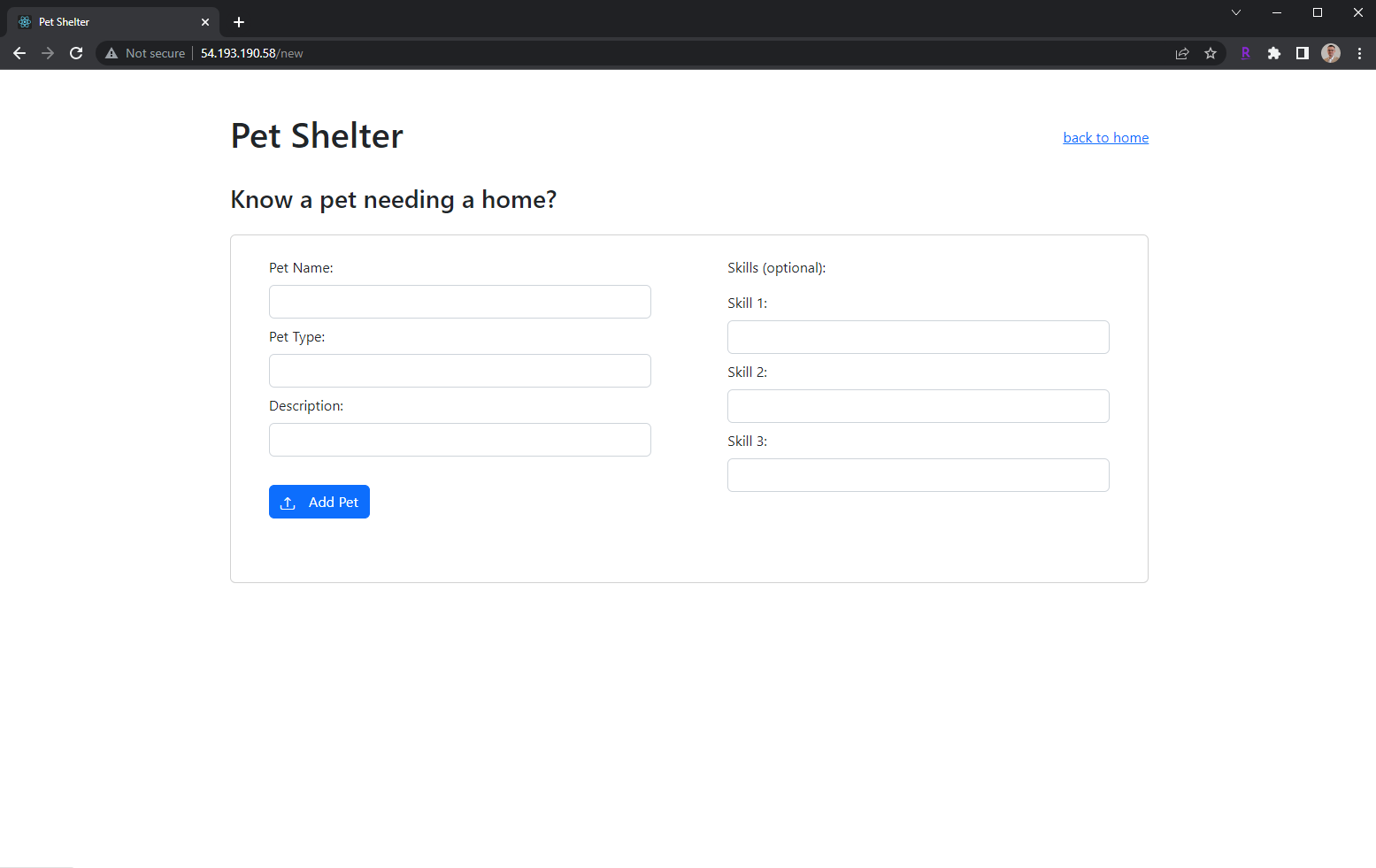 GitHub - joshuabecker91/petshelter: Pet Shelter | Full Stack ...