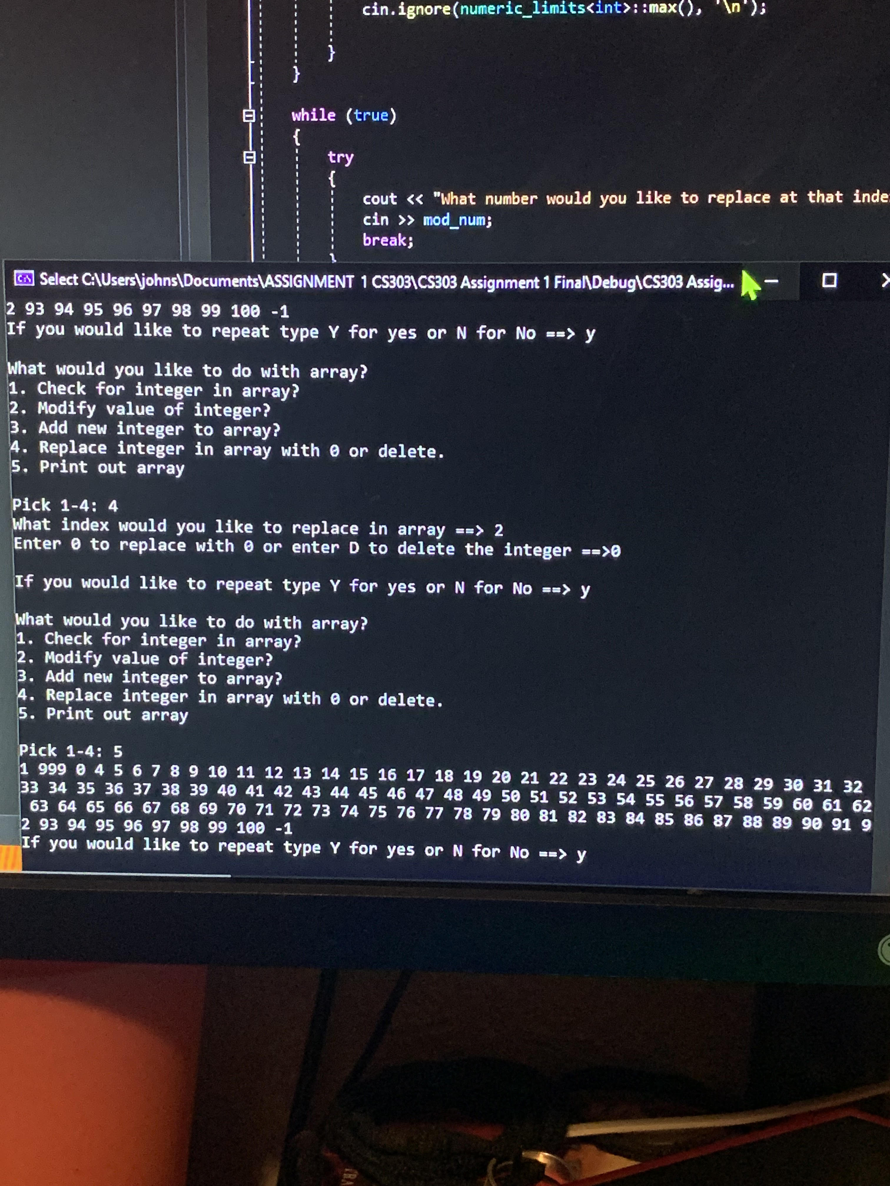 GitHub - JohnGarciaS/CS303-Assignment-1-Final