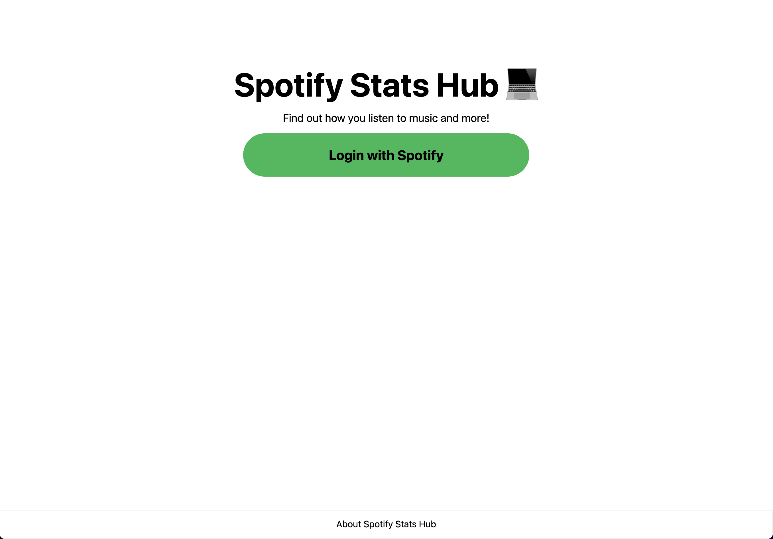 GitHub - izakbunda/Spotify-Stats-Hub: Find out how you listen to music and more!