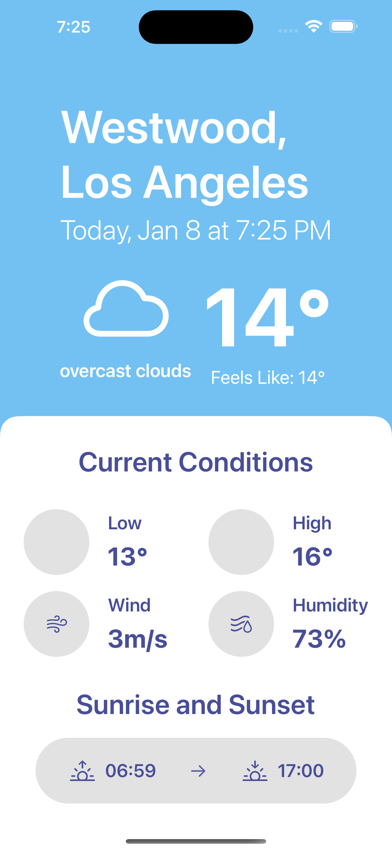 GitHub - izakbunda/Weather-App: Weather app on Swift!
