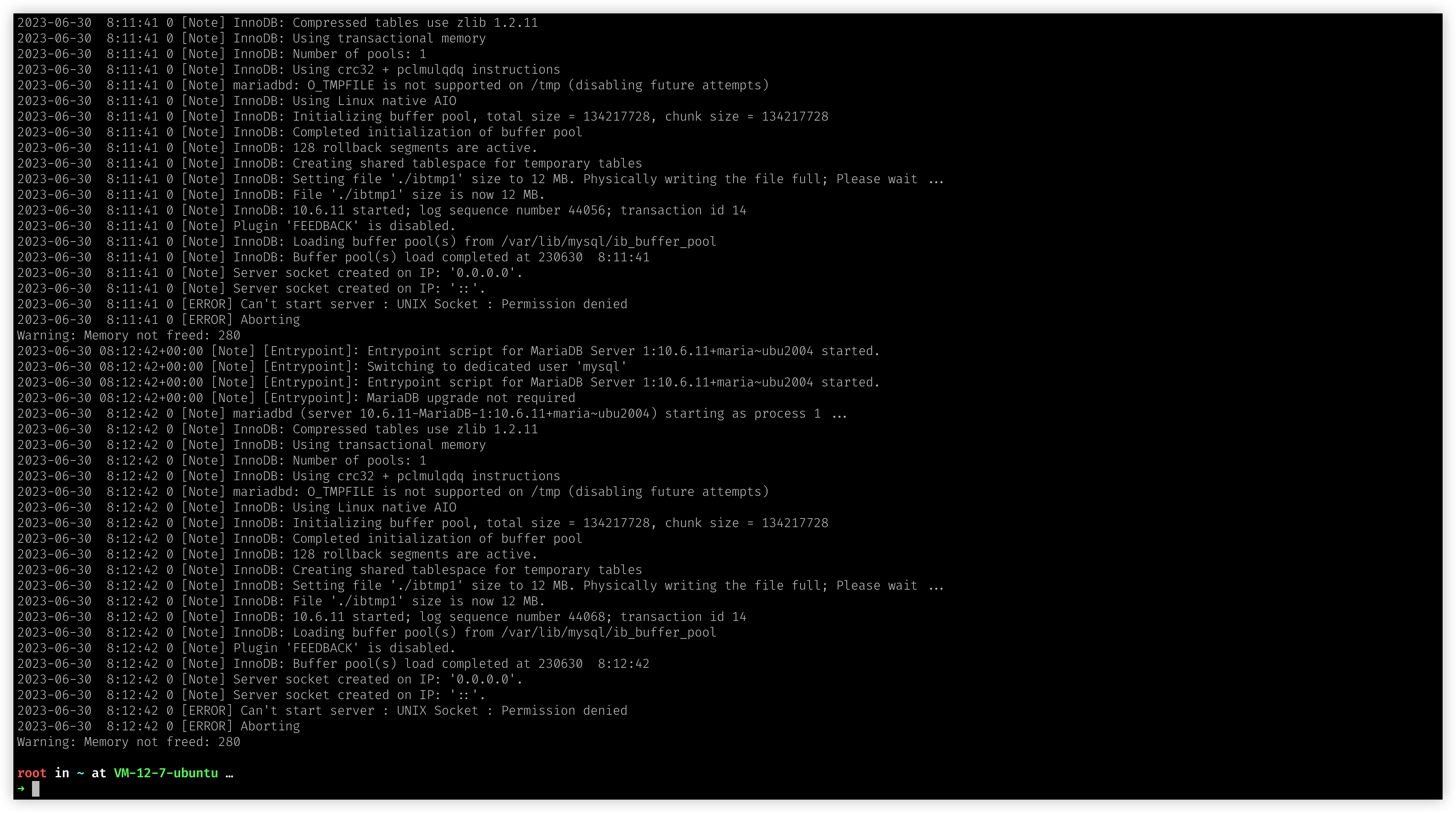 Maridb镜像无法启动 · Issue #10878 · jumpserver/jumpserver · GitHub