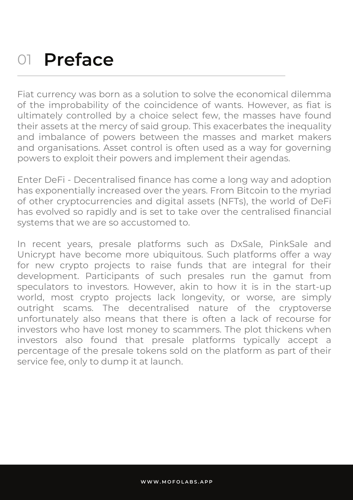 GitHub - MOFOlabs/Litepaper