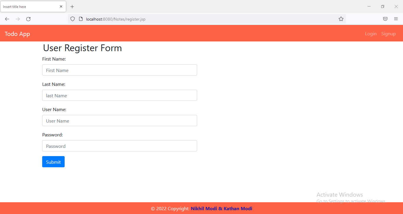 GitHub - nikhilmodi27/Login-based-TODO-Webapp
