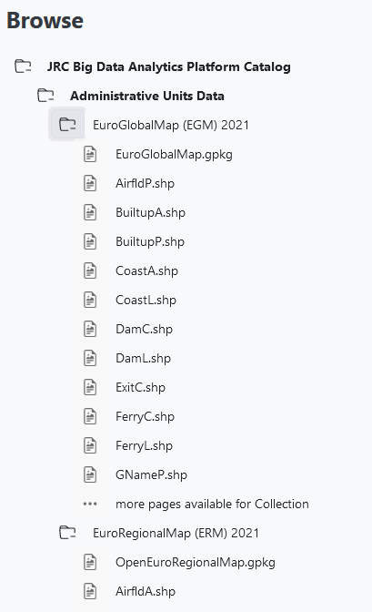 Browse hierarchy not always working · Issue #231 · radiantearth/stac ...