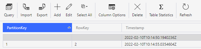 Exporting From A Table No Longer Includes Only The Queried Result But All Entities · Issue 5427