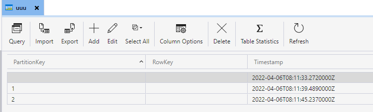The queried entities do not disappear when executing query with typing '0' into the 'Show top ...