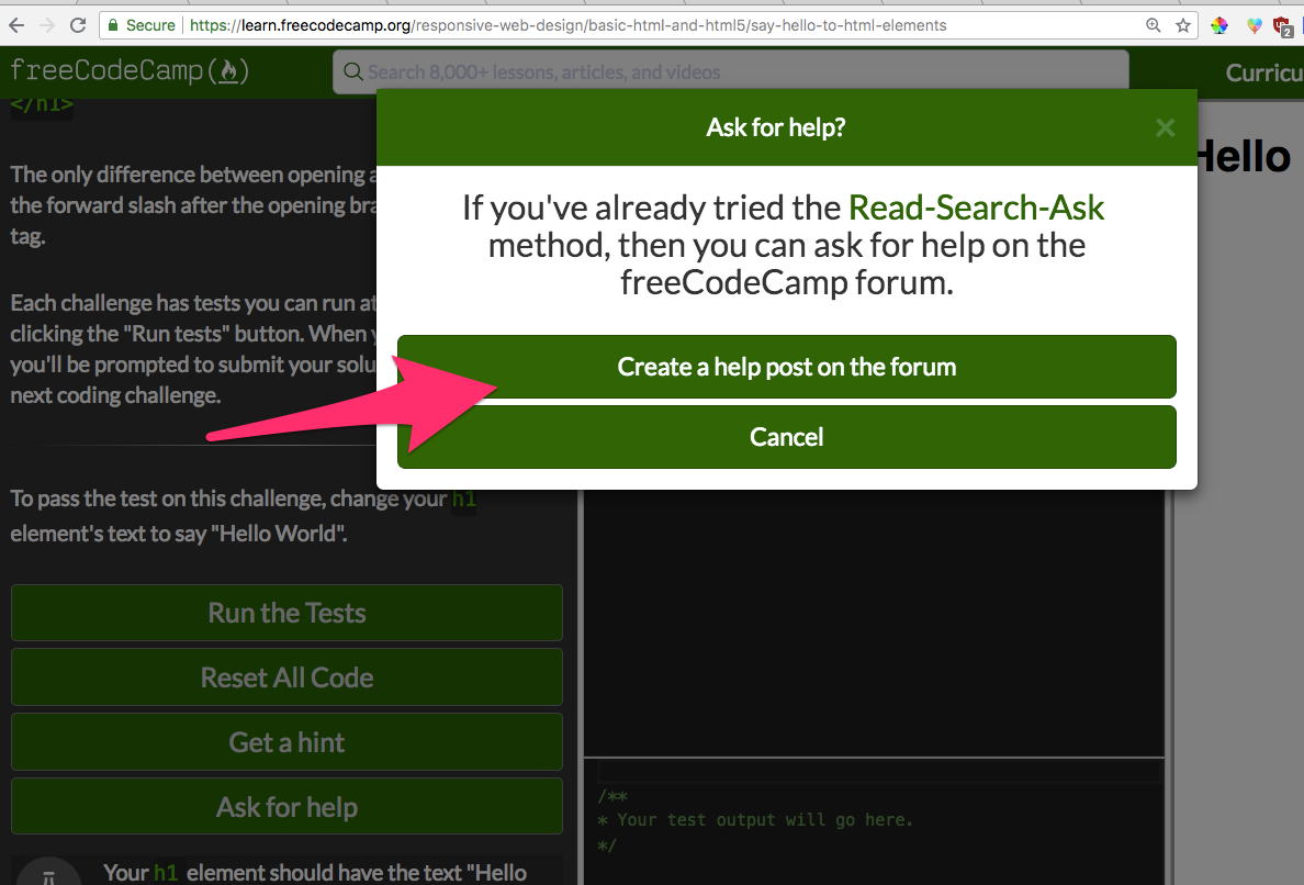 Help button should assign correct categories to forum posts · Issue ...