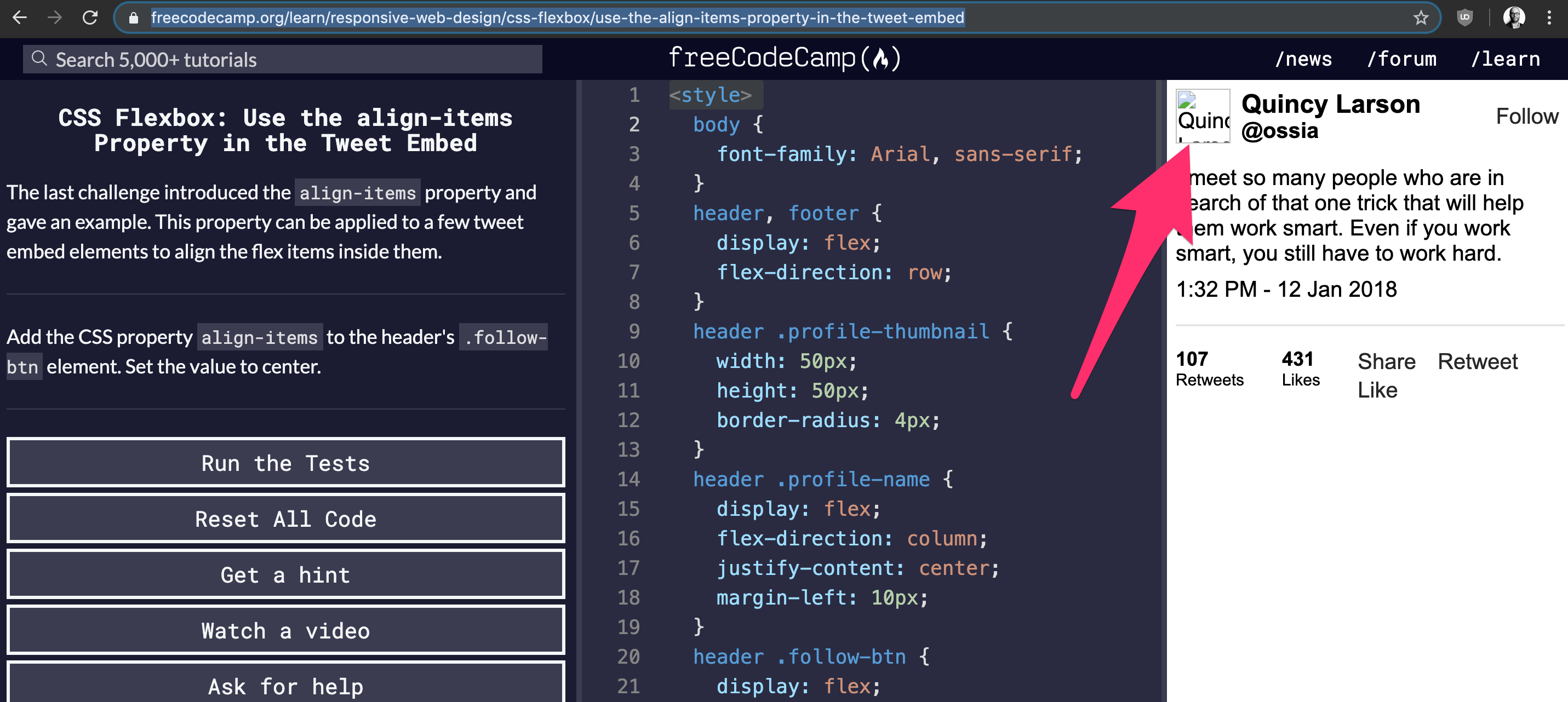 Twitter image is broken · Issue #37738 · freeCodeCamp/freeCodeCamp · GitHub