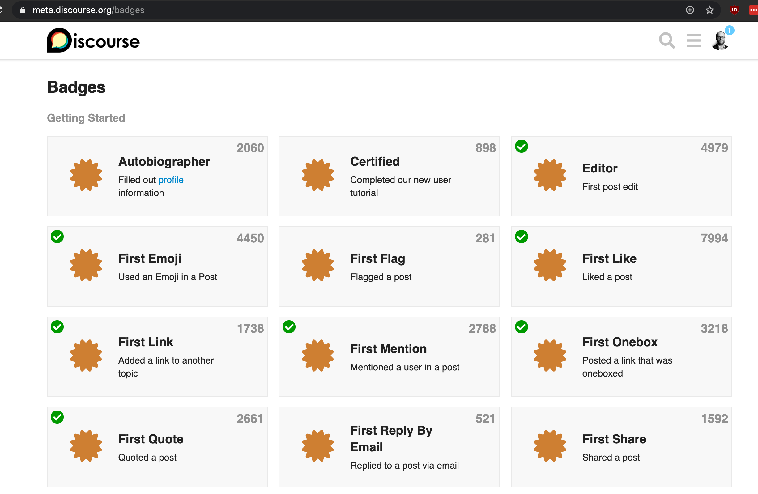 Forum badge images aren't showing up · Issue #38265 · freeCodeCamp/freeCodeCamp · GitHub