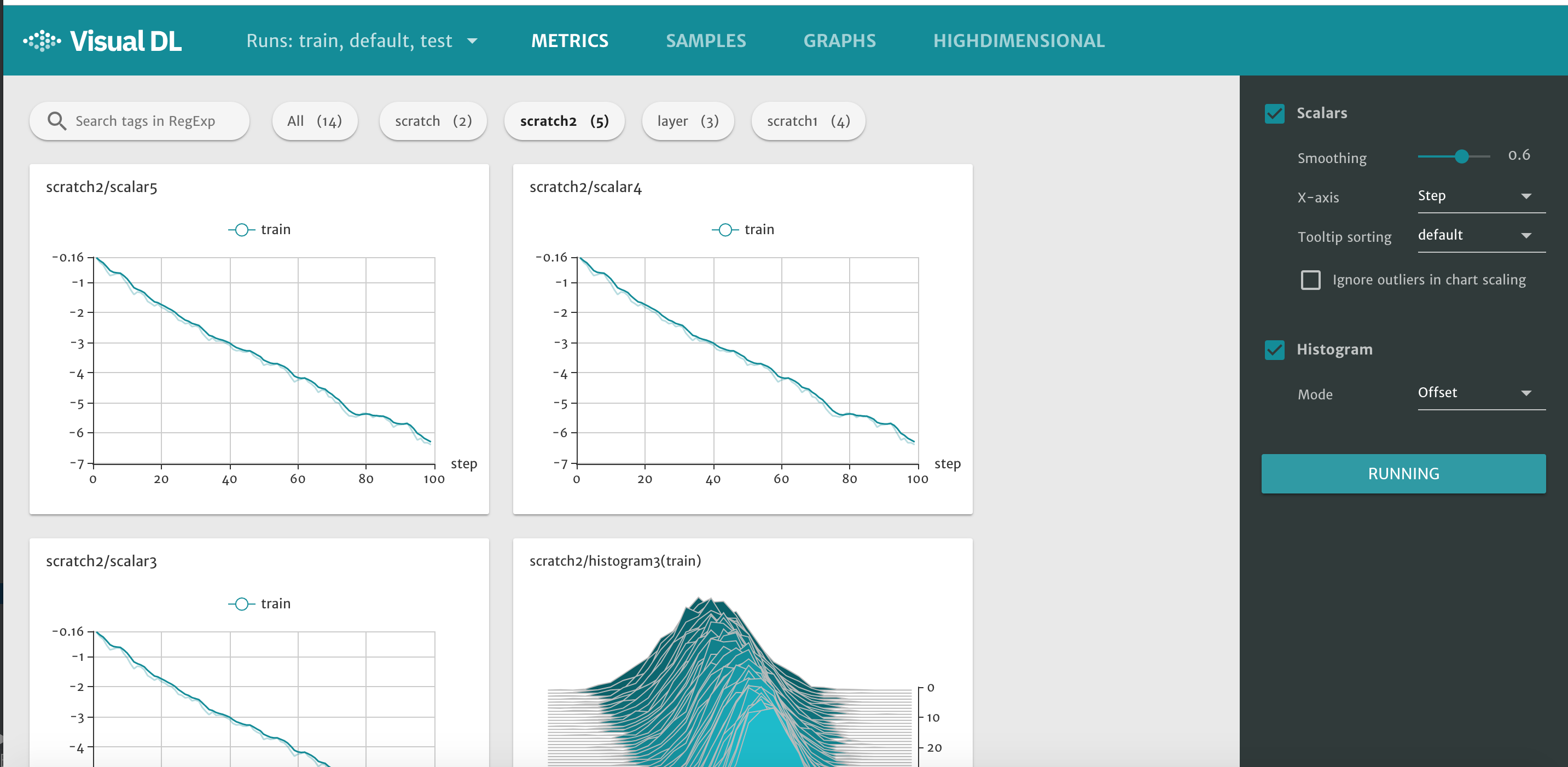Redesign VisualDL for v1.2 by nickyfantasy · Pull Request #502 · PaddlePaddle/VisualDL · GitHub