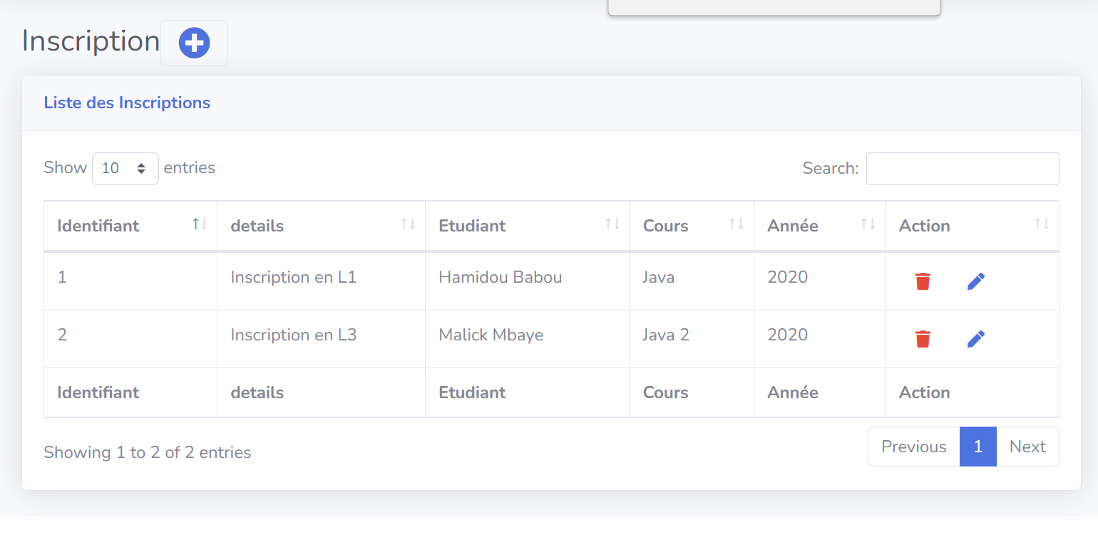 GitHub - Gakoudev/School: gestion inscription JEE