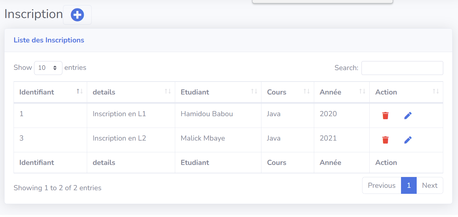GitHub - Gakoudev/School: gestion inscription JEE