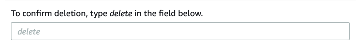 [Feature Request] Make Console API delete consistent · Issue #323 · aws/aws-sdk · GitHub