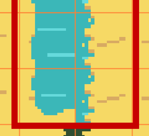 Terrain set gives unexpected results, algorithm creates bit masks ...
