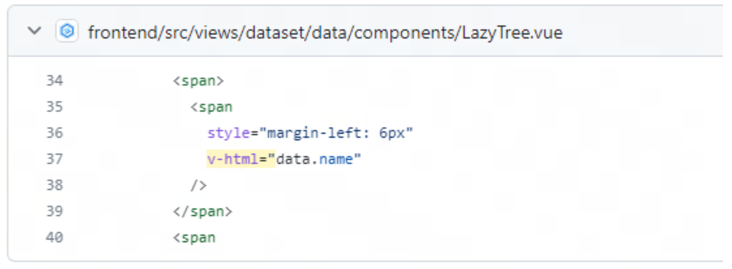 The DataEase panel and dataset have stored XSS vulnerability · Advisory · dataease/dataease · GitHub