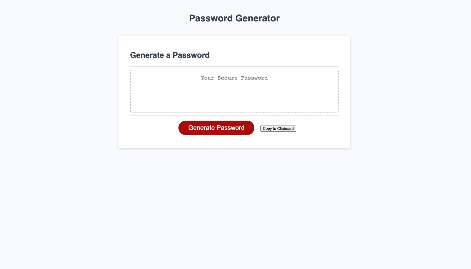 GitHub - hiayami/password-generator