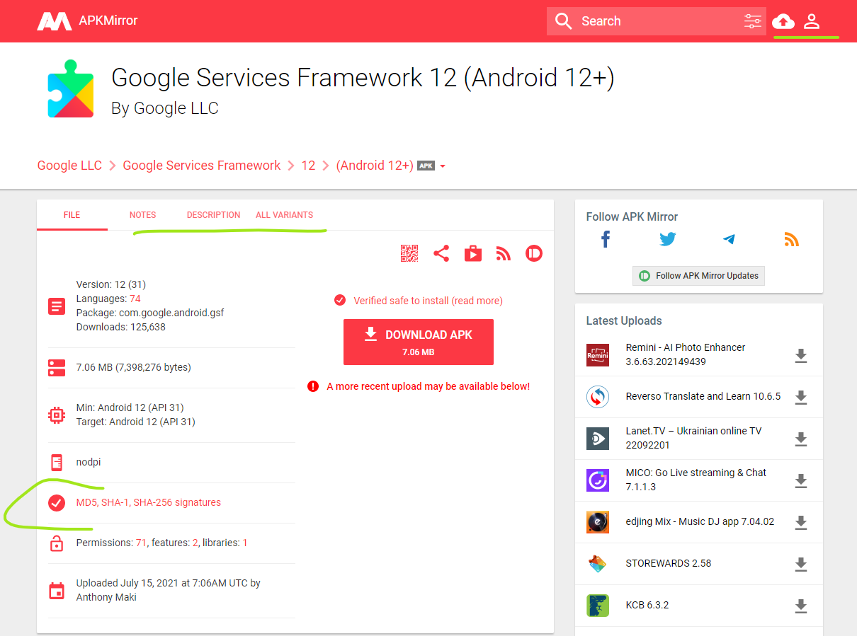 apkmirror.com: breakage · Issue #14993 · uBlockOrigin/uAssets · GitHub