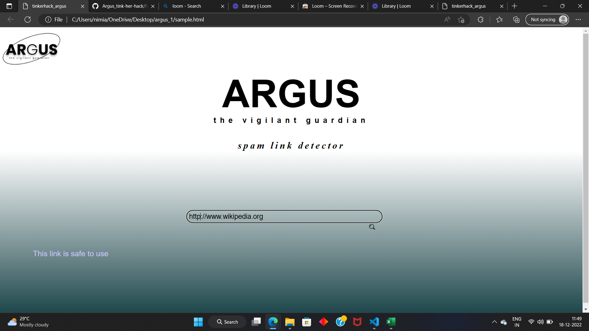GitHub - nimiadas/Argus_tink-her-hack