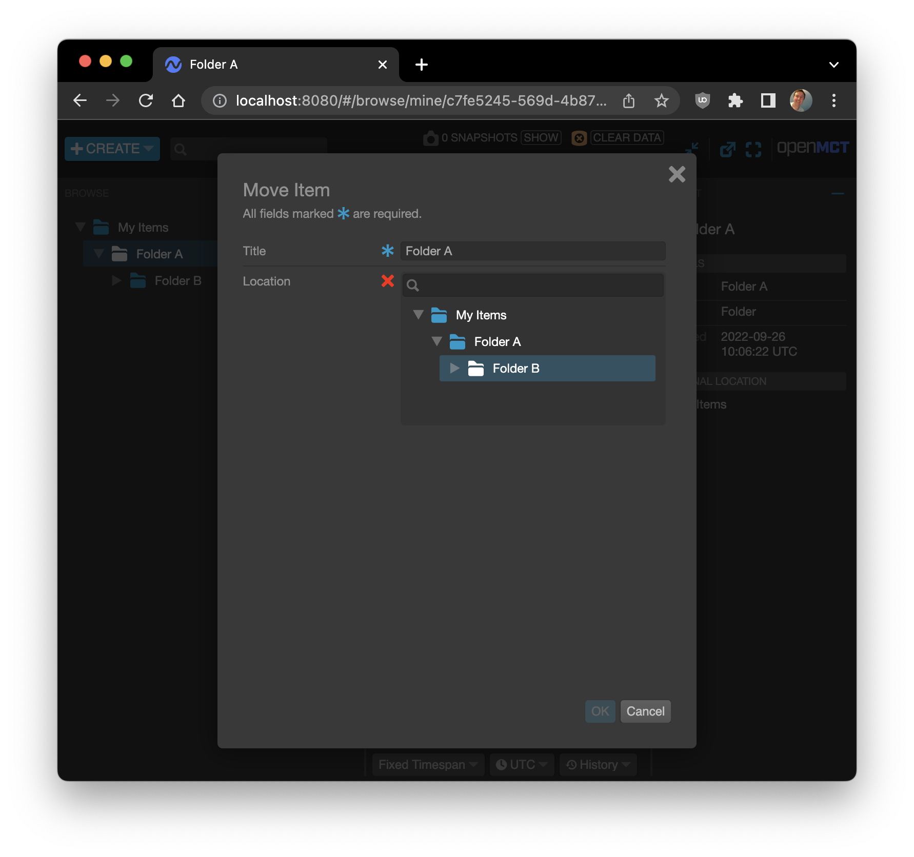 Moving a parent folder into a child folder makes the folder orphaned from the tree · Issue #4862 ...