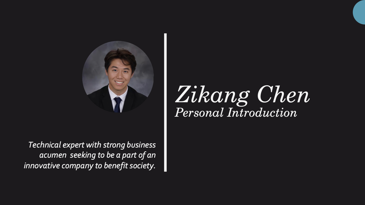 ComradeZik (Zikang Chen) · GitHub