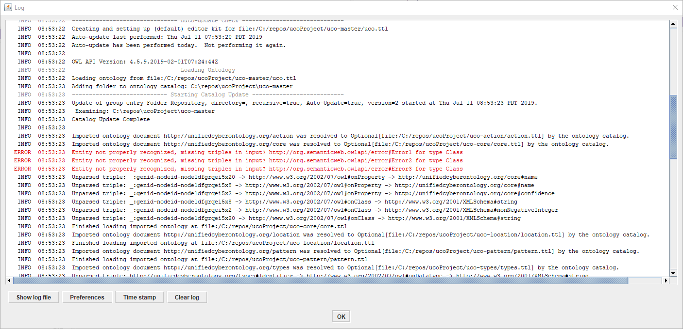 Recent merges have introduced class errors with respect to Authorization, AlternateDataStream ...