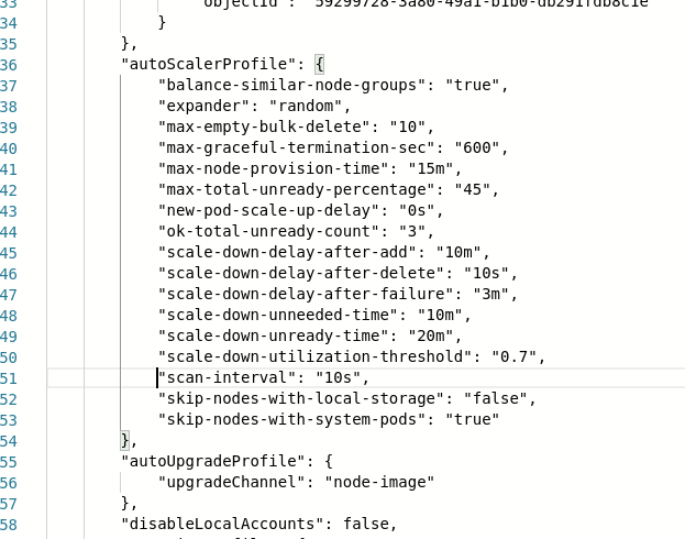 [BUG] AKS autoscaler is not respecting `skip-nodes-with-local-storage ...