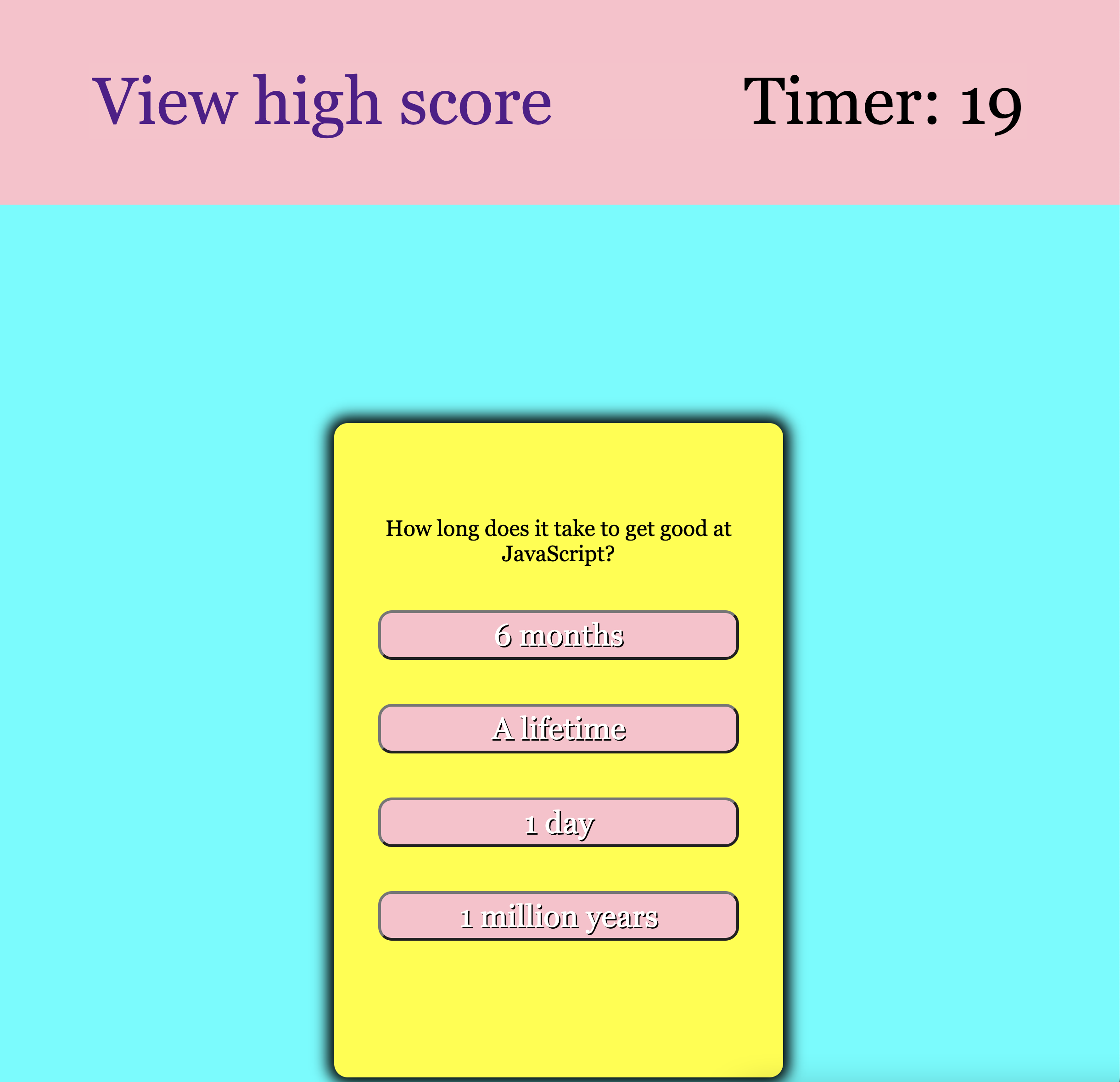GitHub - petehodnefield/code-quiz