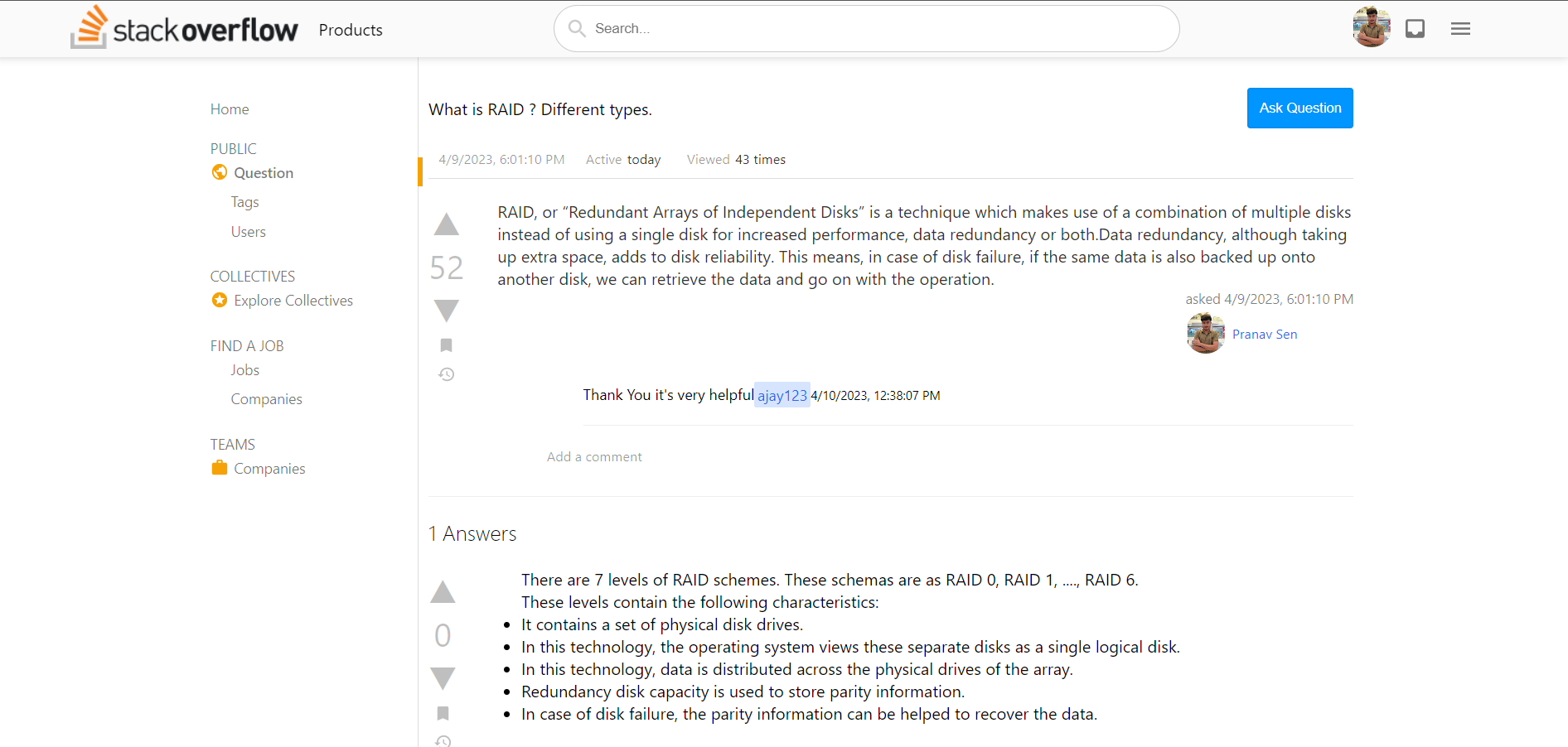 GitHub - Pranavsen/Stackoverflow
