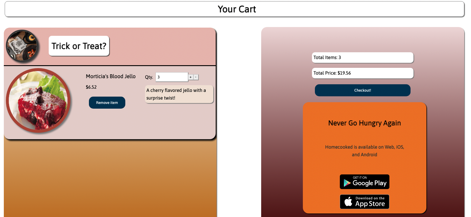 GitHub - kympanic/homecooked