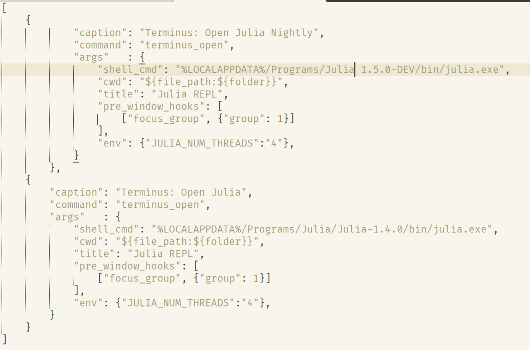 Would it be possible to remove the space in the name of the DEV Julia? · Issue #35720 ...