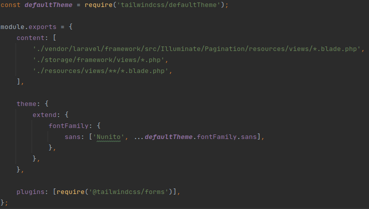 Laravel Breeze - Error With TailwindCss · Issue #41294 · laravel ...
