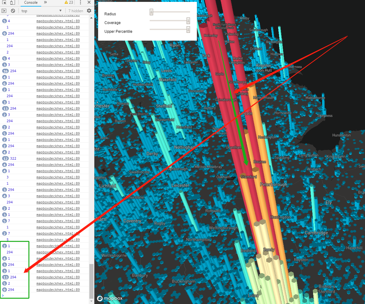 mapbox with deck HexagonLayer onHover event not right · Issue #2439 · visgl/deck.gl · GitHub