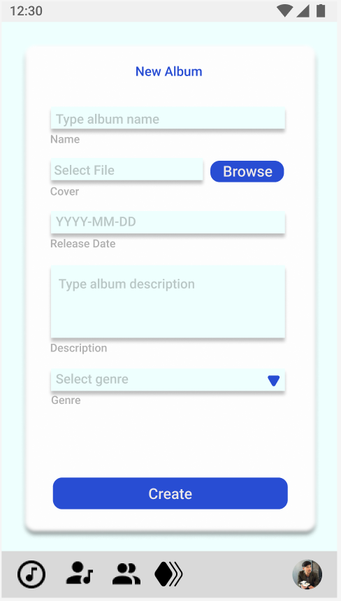 HU07 Crear un álbum · Issue #7 · jorgeballeuniandes/Vinilos_Front_Mobile_MVTQN · GitHub