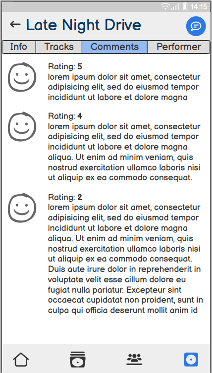 Maquetado de la vista de comentario para un album. · Issue #39 · mcgomeztuniandes/MISW-4203 ...
