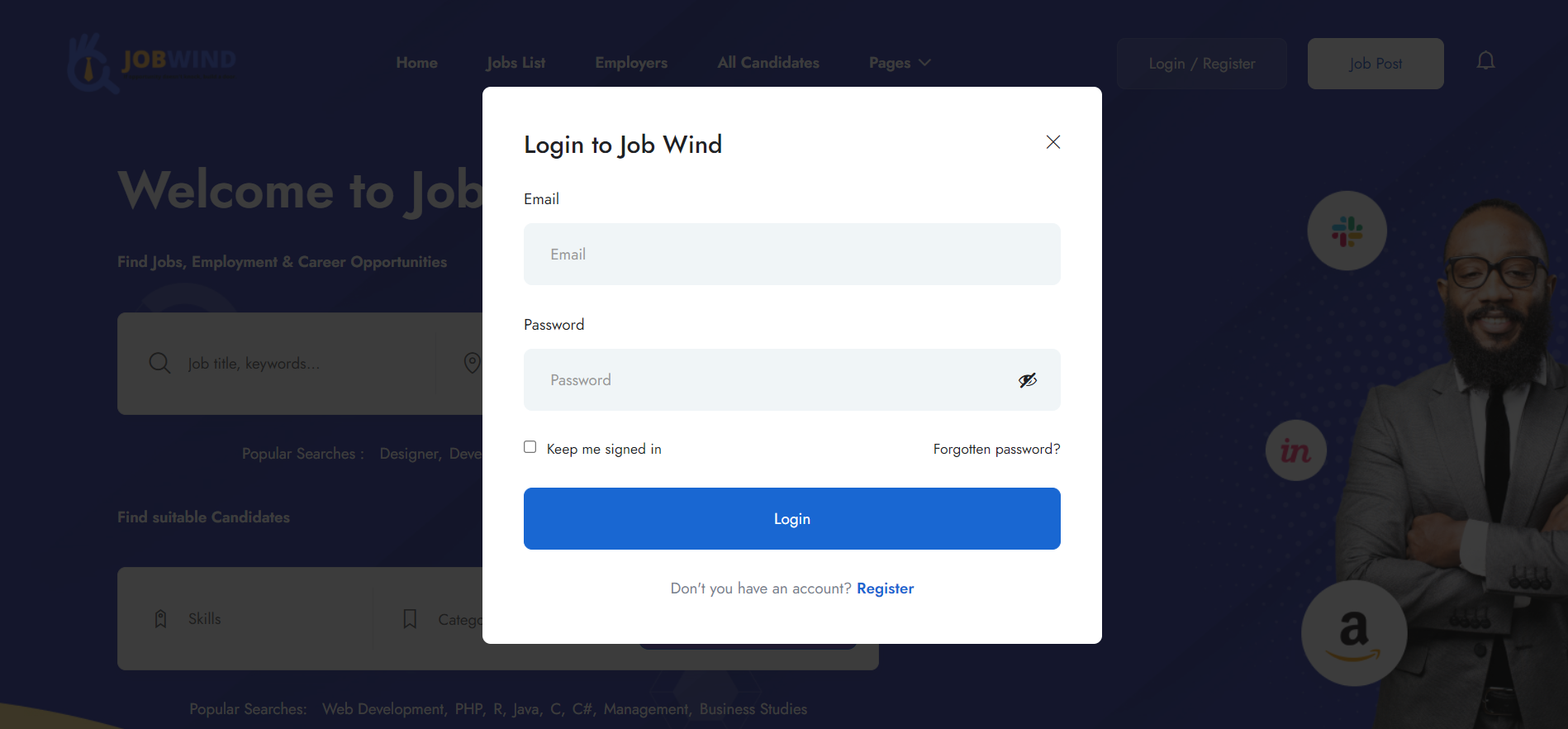 GitHub - TheAsgardians/Job-Wind: A Job portal website