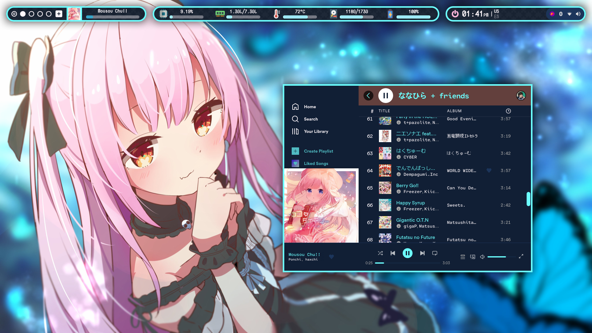 GitHub - ikz87/dots-2.0: eww + bspwm rice c: