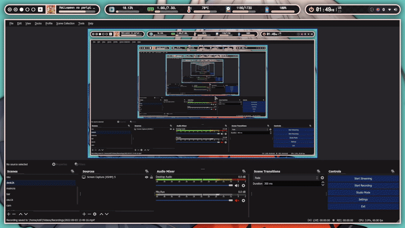 GitHub - ikz87/dots-2.0: eww + bspwm rice c: