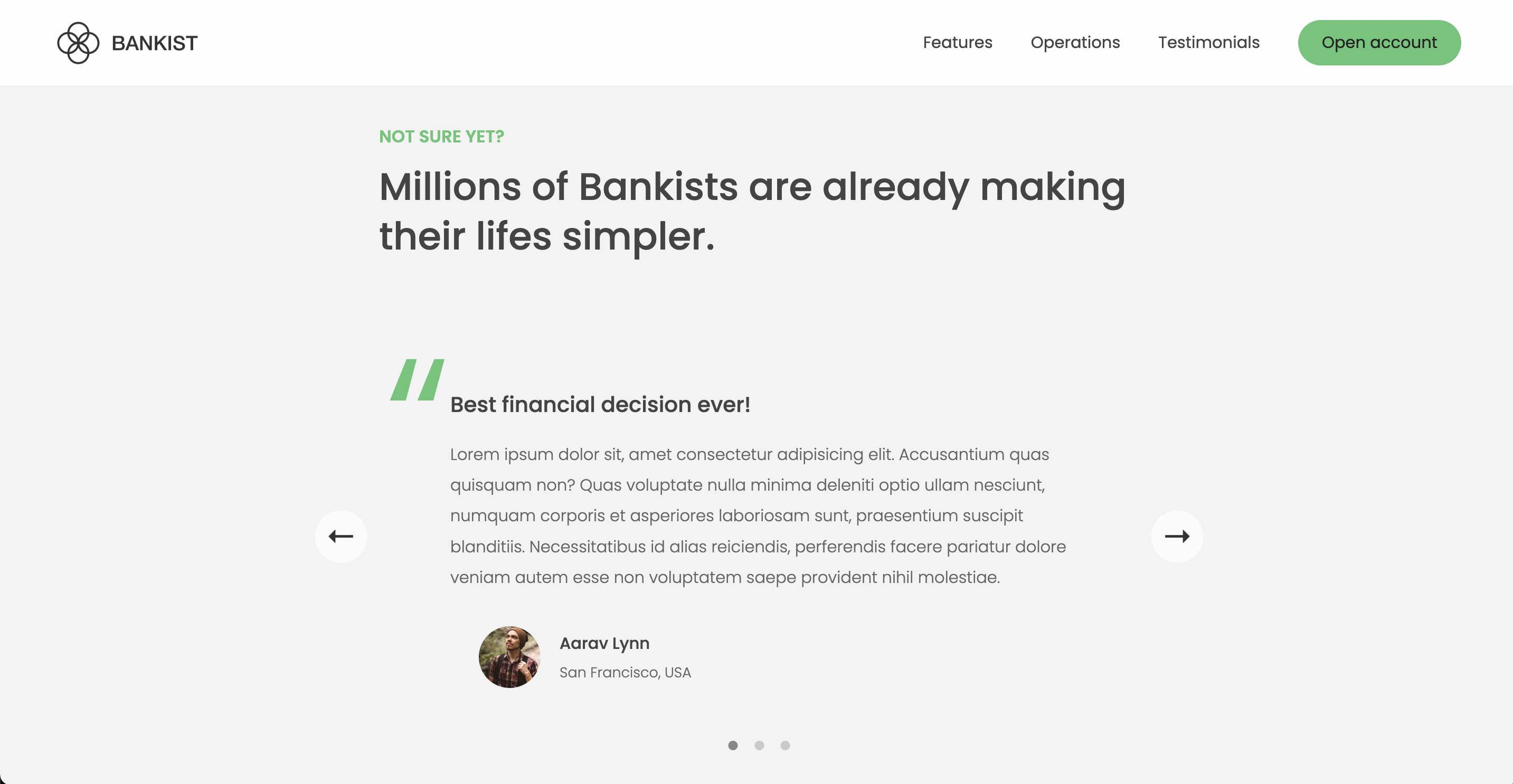 GitHub - panch8/bank-landingpage: a pair of to repos, this one the ...