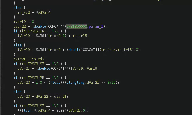 Decompiler's Convert/Equate to Float producing Decimal values instead ...