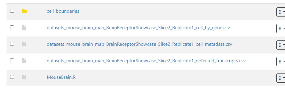 unable to load the Brain Vizgen/MERFISH Data · Issue #6854 · satijalab/seurat · GitHub