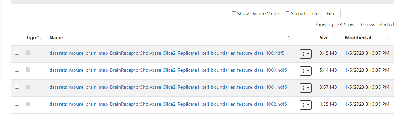 unable to load the Brain Vizgen/MERFISH Data · Issue #6854 · satijalab/seurat · GitHub