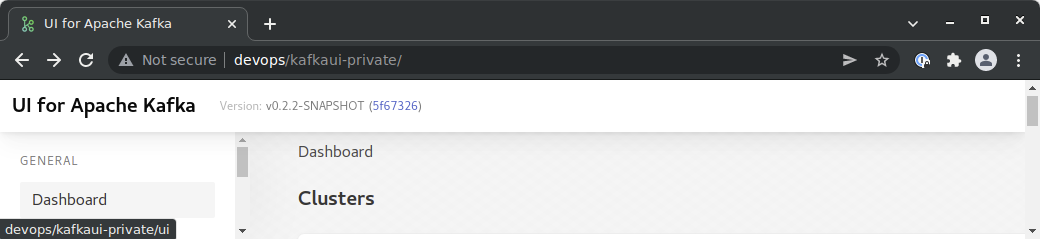 UI "home" does not use correct path context · Issue #1184 · provectus/kafka-ui · GitHub