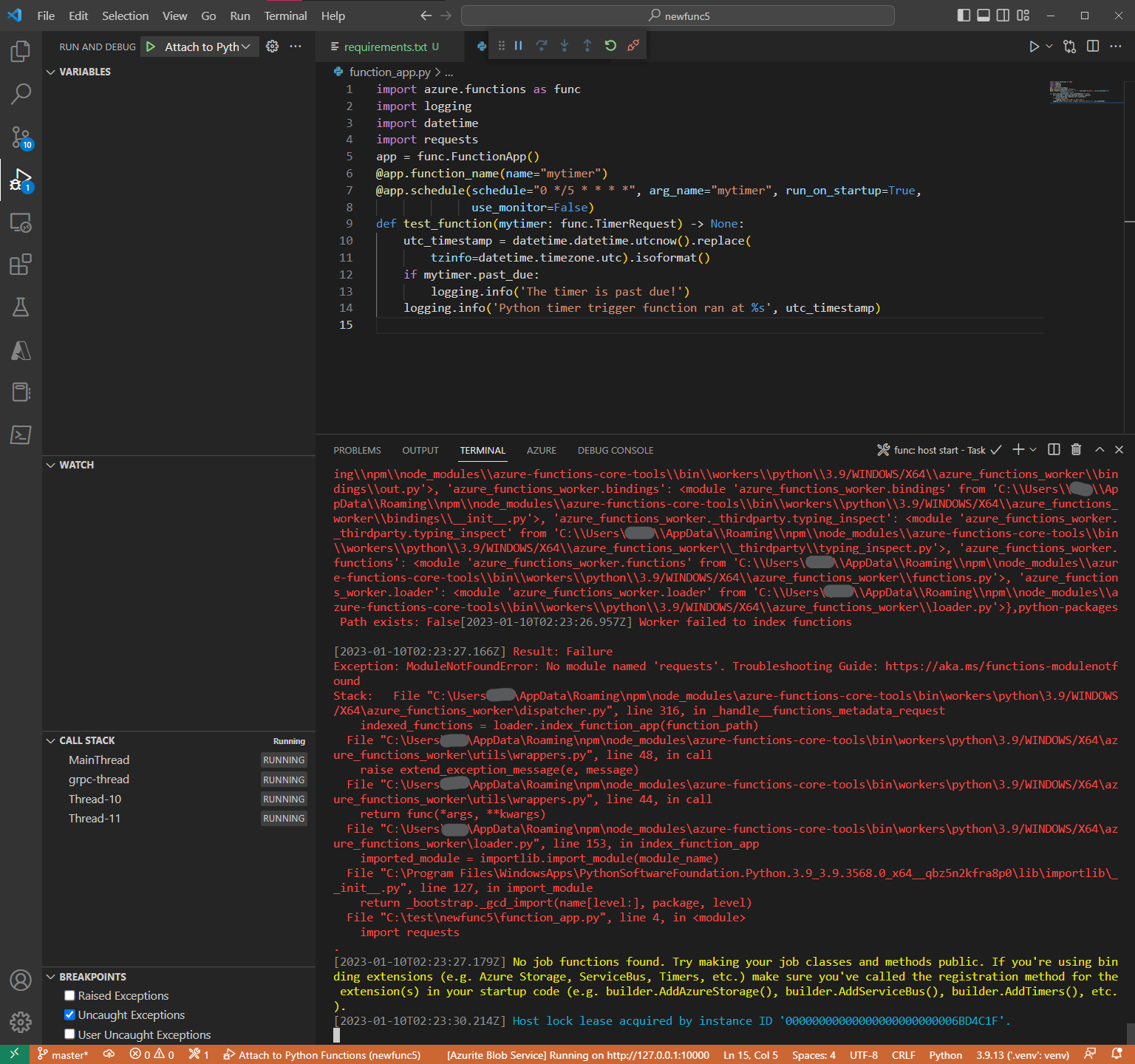 Bug Venv Not In Syspath · Issue 1159 · Azureazure Functions Python Worker · Github