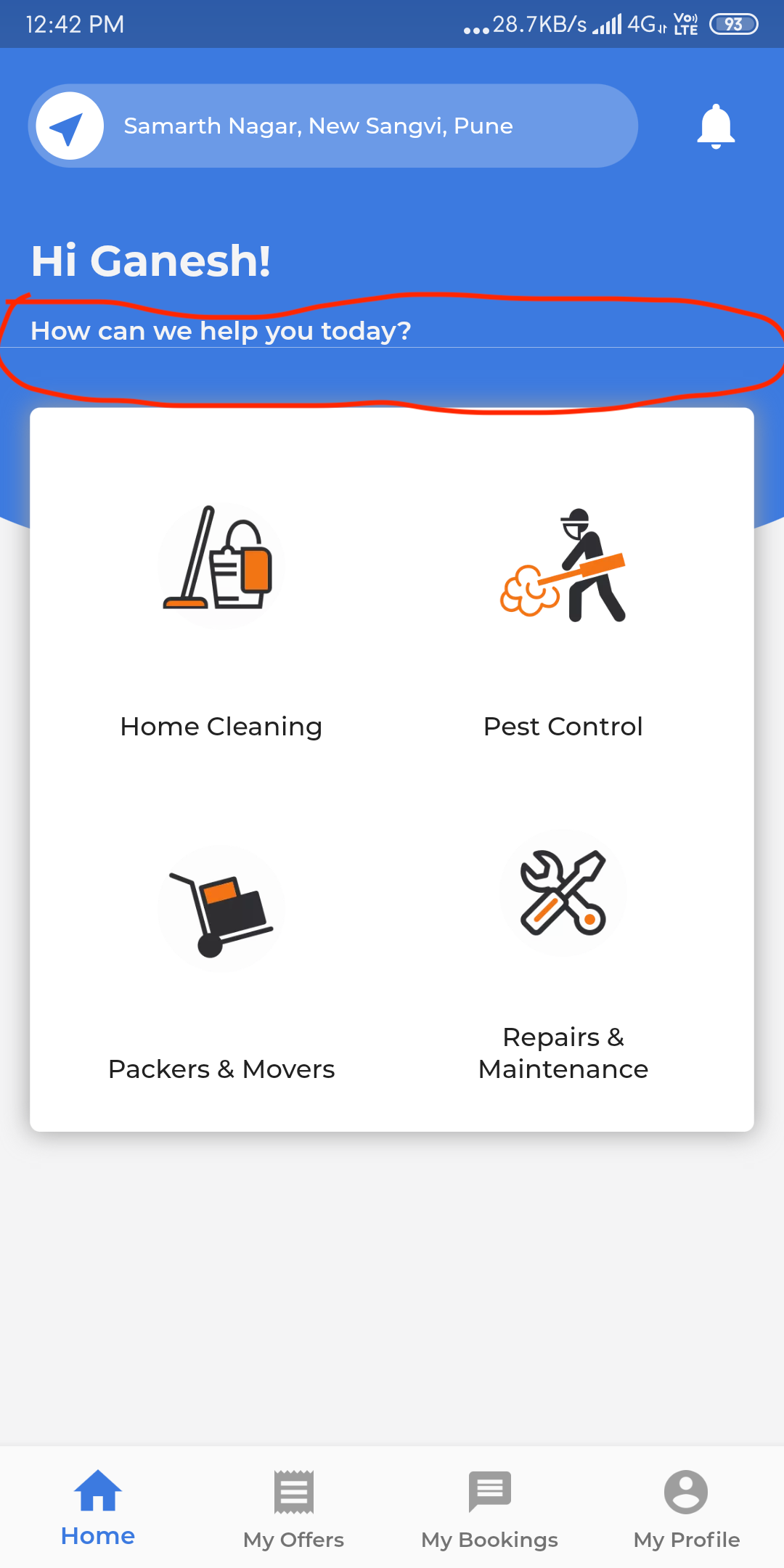There is a gap in two ListView items(Please check screen shot Redmi ...