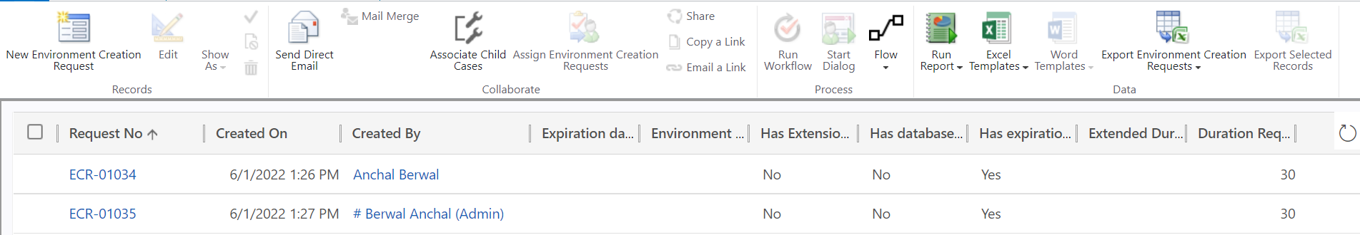 [CoE Starter Kit - Env Request | Create Approved Environment fails to update Environment ...