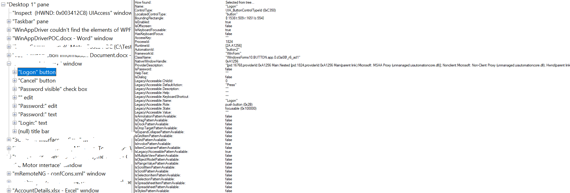 WinAppDriver couldn't find the elements of WPF application · Issue #945 · microsoft/WinAppDriver ...